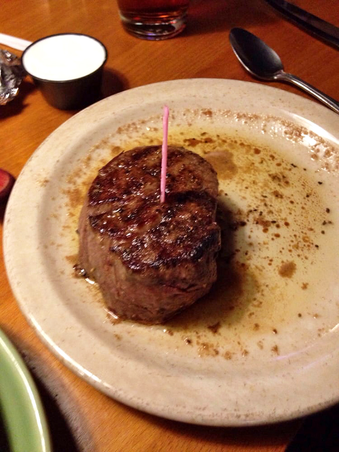 This filet mignon doesn't need fancy garnishes; when beef is this perfectly prepared, it commands the spotlight all by itself.