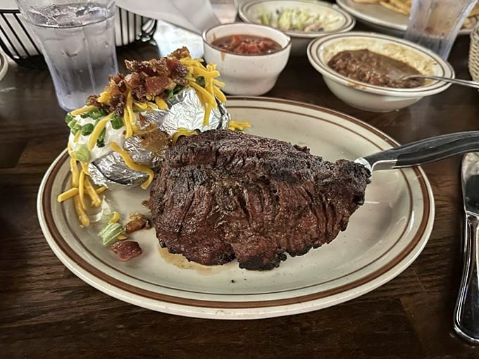 This filet mignon doesn't need fancy sauce or elaborate presentation. It's the Meryl Streep of steaks&mdash;it just shows up and dominates.