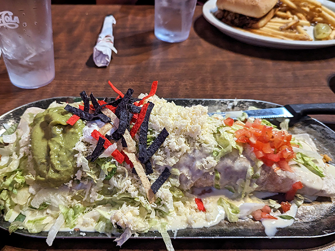 This isn't just a burrito&mdash;it's architecture. The structural integrity alone deserves an engineering award, not to mention the flavor payload inside.