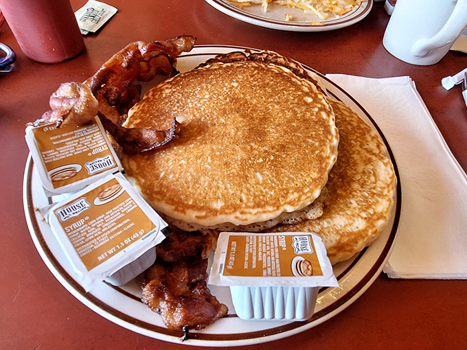 These pancakes have more credentials than most politicians&mdash;golden, fluffy, and actually delivering on their promises.