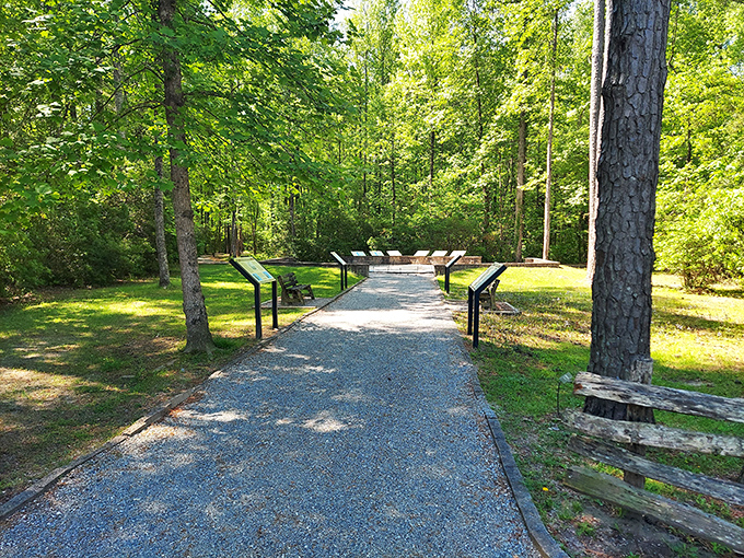 Nature trails wind through the nearby parklands, offering quiet retreats where history and forest meet just minutes from downtown.