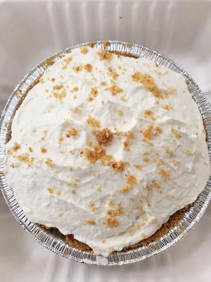 Not all cream pies are created equal - this one has achieved a level of perfection that would make Marie Callender weep with both joy and professional jealousy.