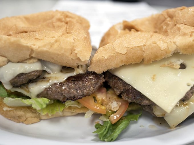 The cheeseburger arrives like an old friend who's dressed up for the occasion&mdash;familiar, comforting, but somehow special every single time.