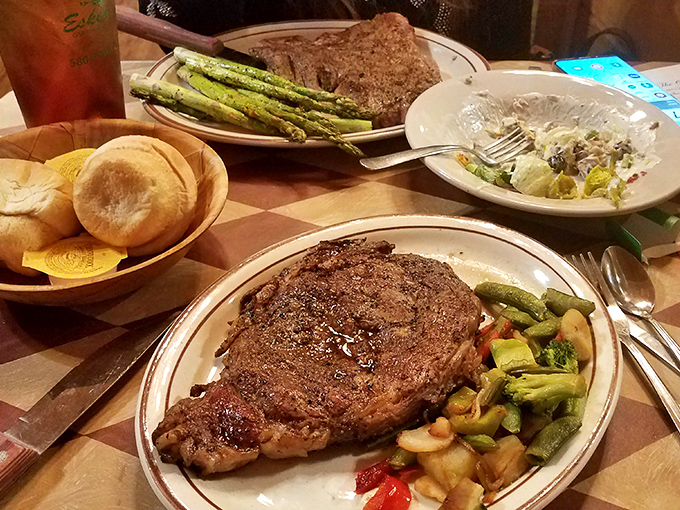 When your plate arrives with a magnificent steak alongside colorful vegetables, you realize some masterpieces aren't found in museums.