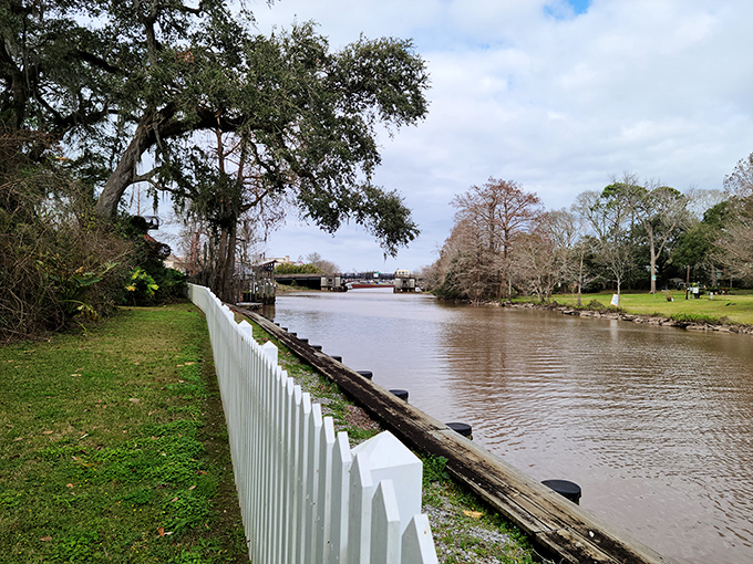 Bayou Teche winds through town like a lazy storyteller, its banks lined with white picket fences and centuries of Cajun history.