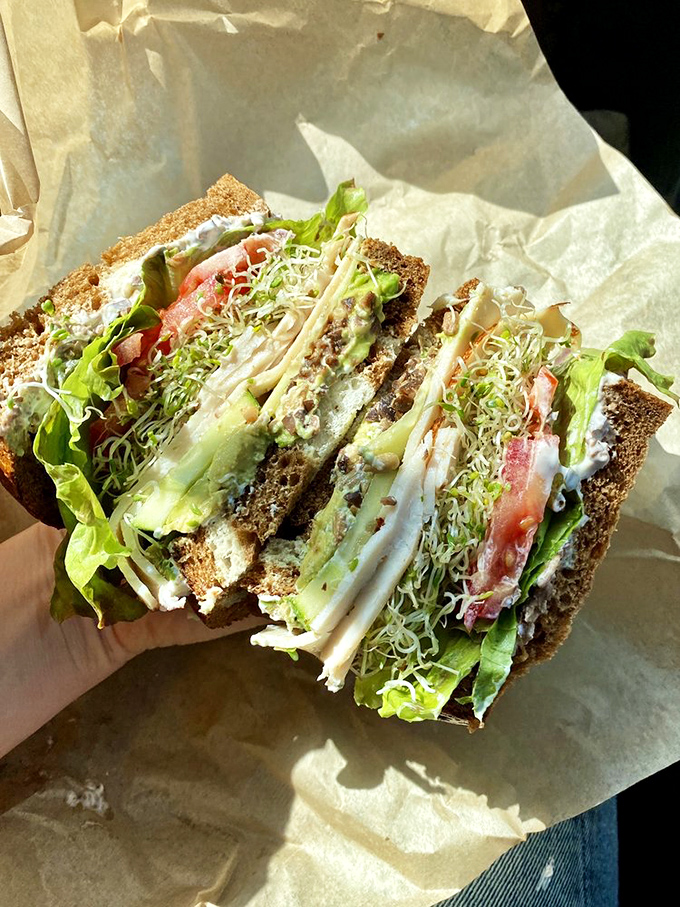 Breakfast of champions &ndash; hearty corned beef hash with scrambled eggs and toast. The kind of plate that fuels Oregon adventures.