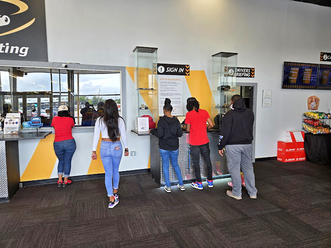 The gateway to adrenaline. That moment when you're signing your name and thinking, "What would Mario Andretti do?"