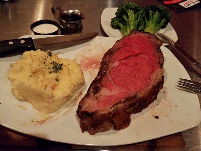 A plate that speaks three languages: delicious, decadent, and "don't talk to me while I'm eating this." Perfect mashed potatoes play the essential supporting role.