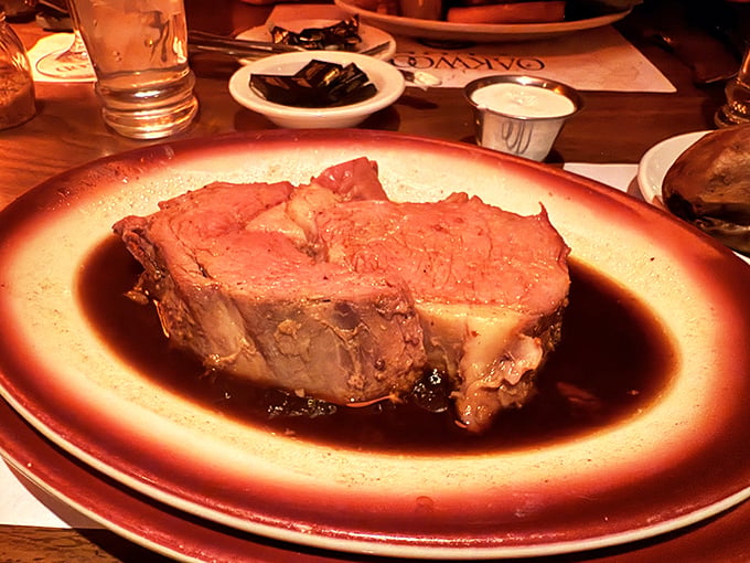 This bone-in masterpiece isn't just a steak &ndash; it's what carnivores see when they close their eyes and count to delicious.
