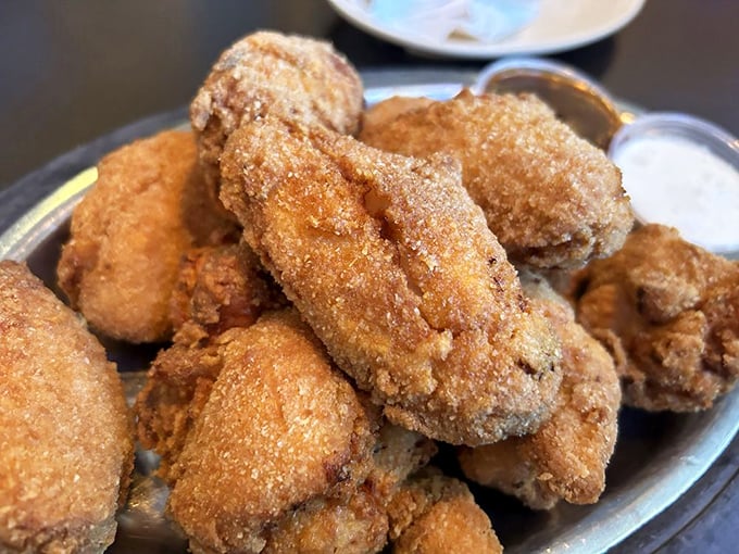 Wings so perfectly fried, they could make angels jealous. The kind of finger food worth getting your fingers dirty for.