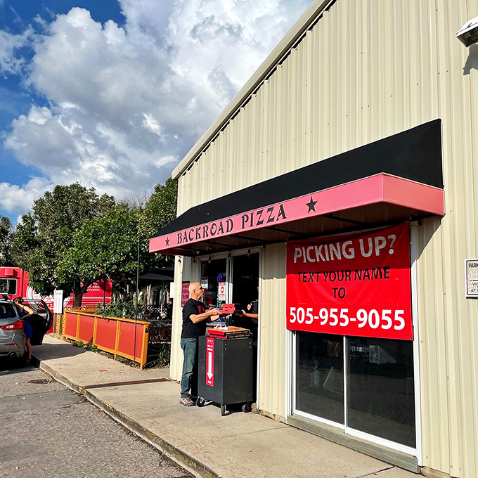Back Road Pizza's industrial exterior hides treasure within &ndash; like finding an unassuming paperback that turns out to be literature's greatest hit.