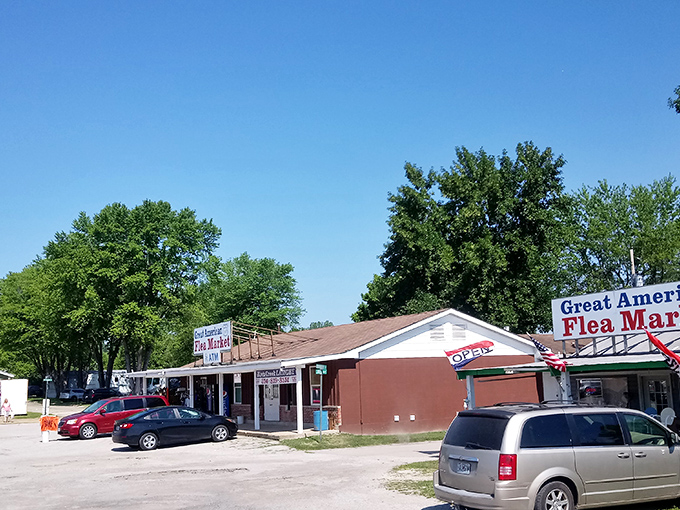 Great American lives up to its name with a classic small-town market vibe that feels like stepping into a Norman Rockwell painting.