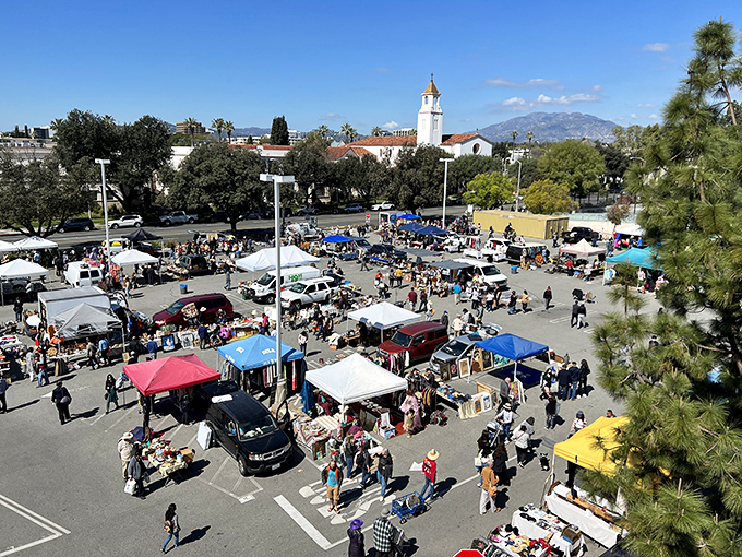 College campus by weekday, bargain hunter's dream by weekend. PCC's market proves education extends beyond the classroom!