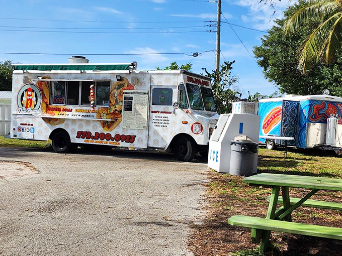 The Dog Pound's food truck might look simple, but inside awaits hot dog alchemy that transforms the ordinary into the extraordinary.