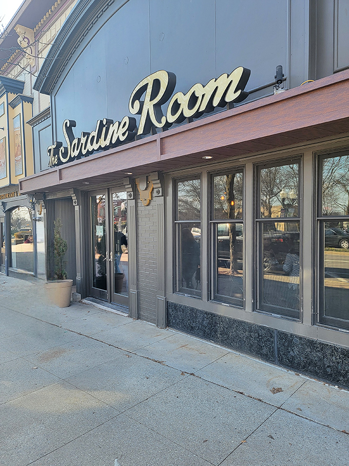 The Sardine Room: Daylight reveals the classic charm of this Plymouth gem where seafood gets the star treatment it deserves.