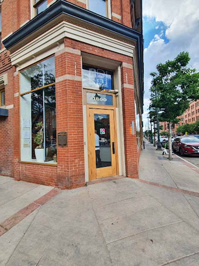 Brick exterior, unassuming entrance &ndash; A5 is the Clark Kent of steakhouses, hiding superpowers behind a modest facade.