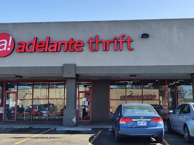 That perfect parking spot at Adelante Thrift? Nature's way of telling you today's your lucky treasure-hunting day.