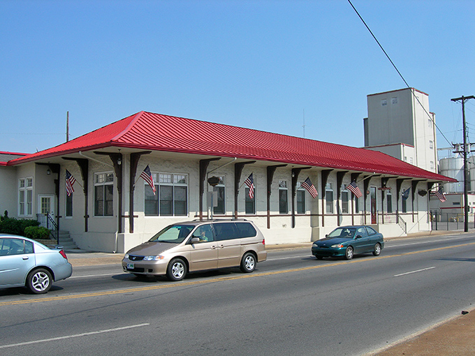 This little Bell Buckle shop has probably seen more history than most history textbooks actually cover, and it's still standing proud.