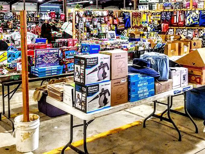 Retail therapy of the highest order, where the mundane and magnificent coexist in a carnival of commerce.