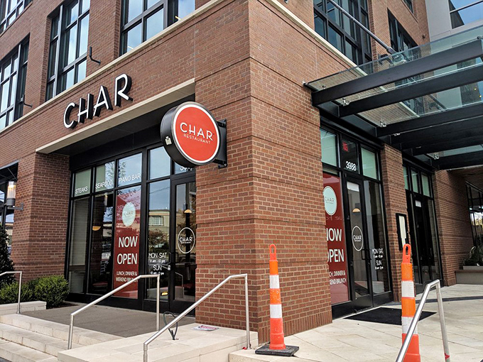 Nashville's Char Restaurant proves that sometimes the best things come in contemporary brick packages. The steaks inside are anything but square.