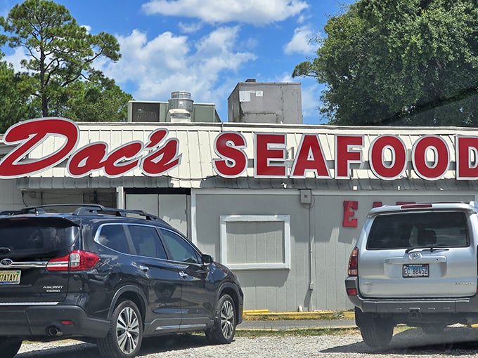 The humble exterior of Doc's Seafood Shack is the culinary equivalent of Clark Kent's glasses&mdash;hiding superhero-level seafood powers within.