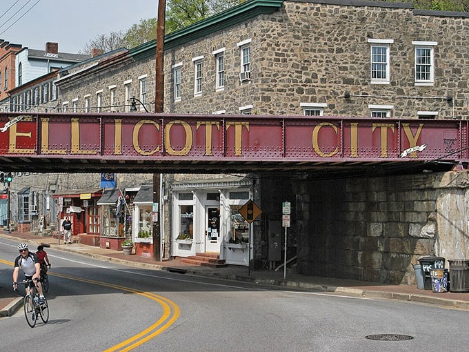 Ellicott City: That iconic bridge announces "Ellicott City" like a proud parent introducing their accomplished child.