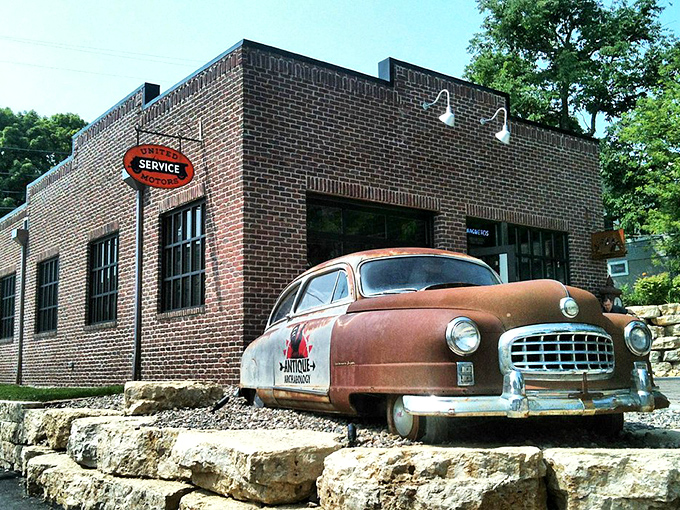 This rusty beauty has more stories to tell than your uncle after his third glass of holiday punch.