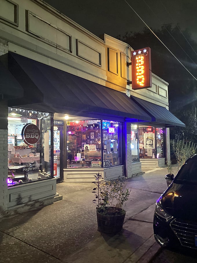 Motorcycle enthusiasts know the truth: the best rides always end at places like Real Smoq'ed BBQ.