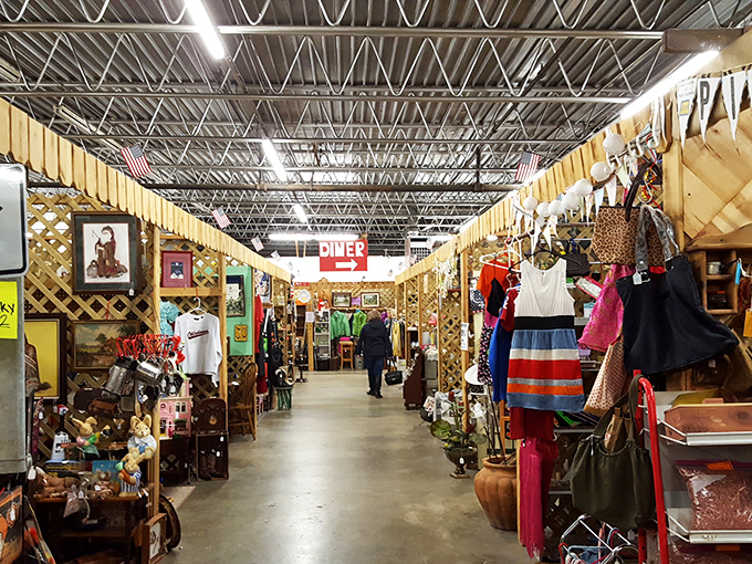 Under this sprawling canopy, cowboys find authentic gear while city slickers discover what "western" really means.