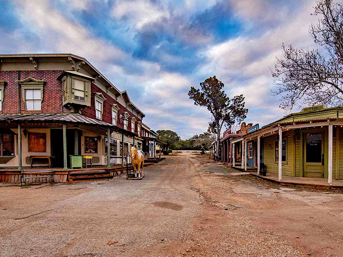 These colorful storefronts in Wimberley house treasures waiting to be discovered, from handcrafted jewelry to vintage Texas finds.