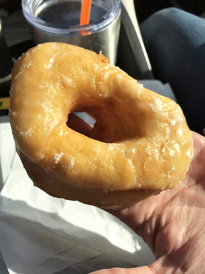 6 amish glazed Exhibit A: What might be the most photogenic donut in America, its glaze cracking like the surface of cr&egrave;me br&ucirc;l&eacute;e. Evidence that perfection exists