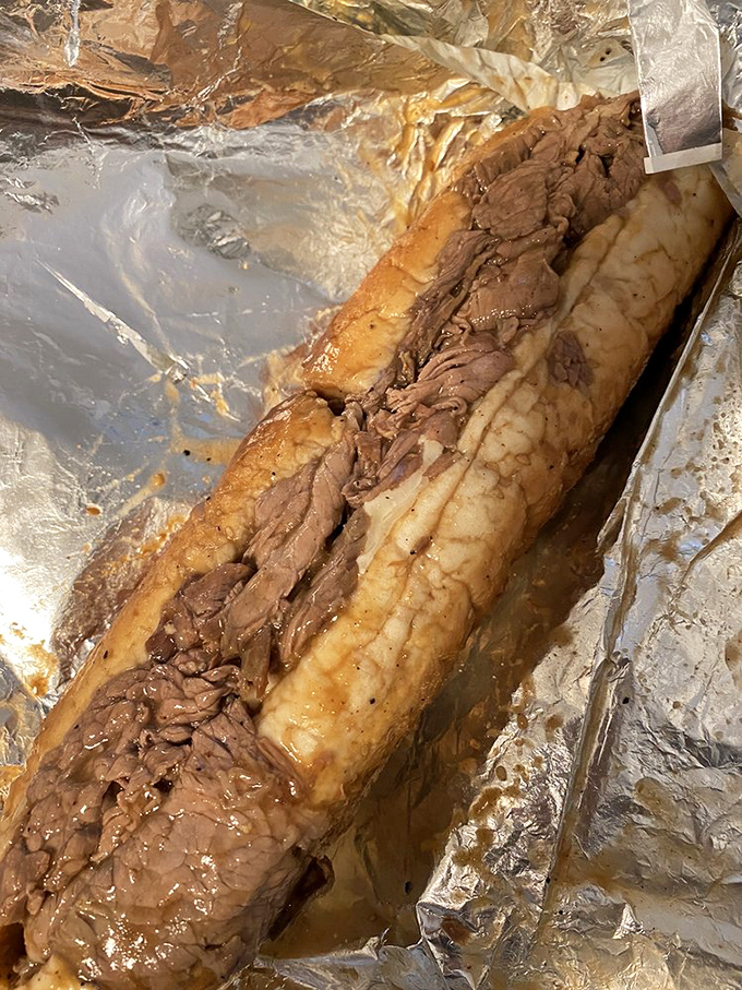 The sandwich equivalent of finding money in an old jacket pocket. Simple ingredients transformed into something that makes you close your eyes while eating.