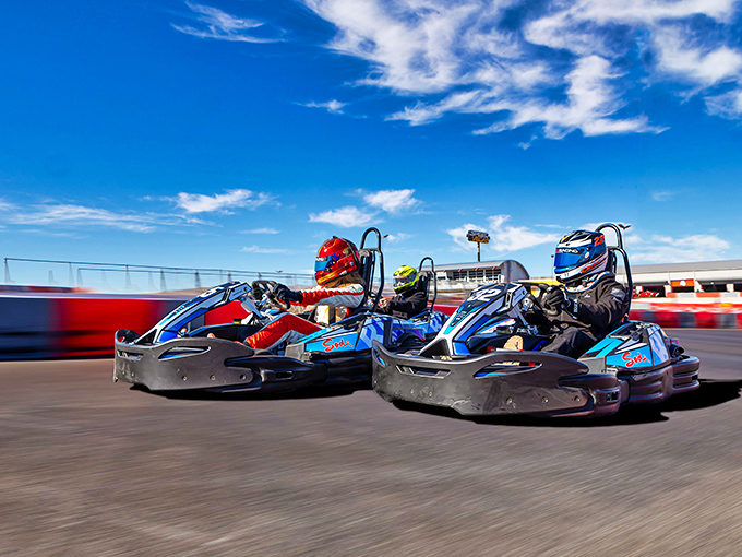 Racing isn't just a solo sport&mdash;it's about challenging your friends and then never letting them forget who won.