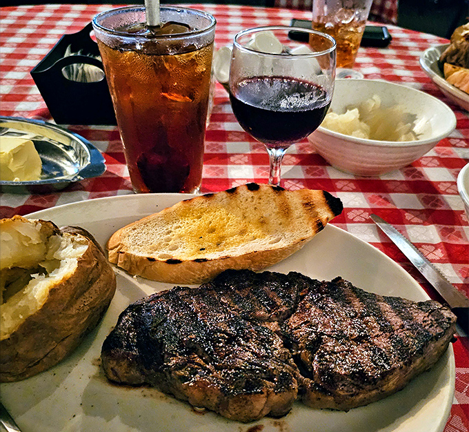 Wine, sweet tea, and prime beef – the North Carolina trifecta that proves paradise doesn't need a complicated address.