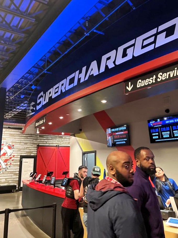 Welcome to speed headquarters, where regular folks transform into racing legends. The starting point of countless "I almost went pro" stories.