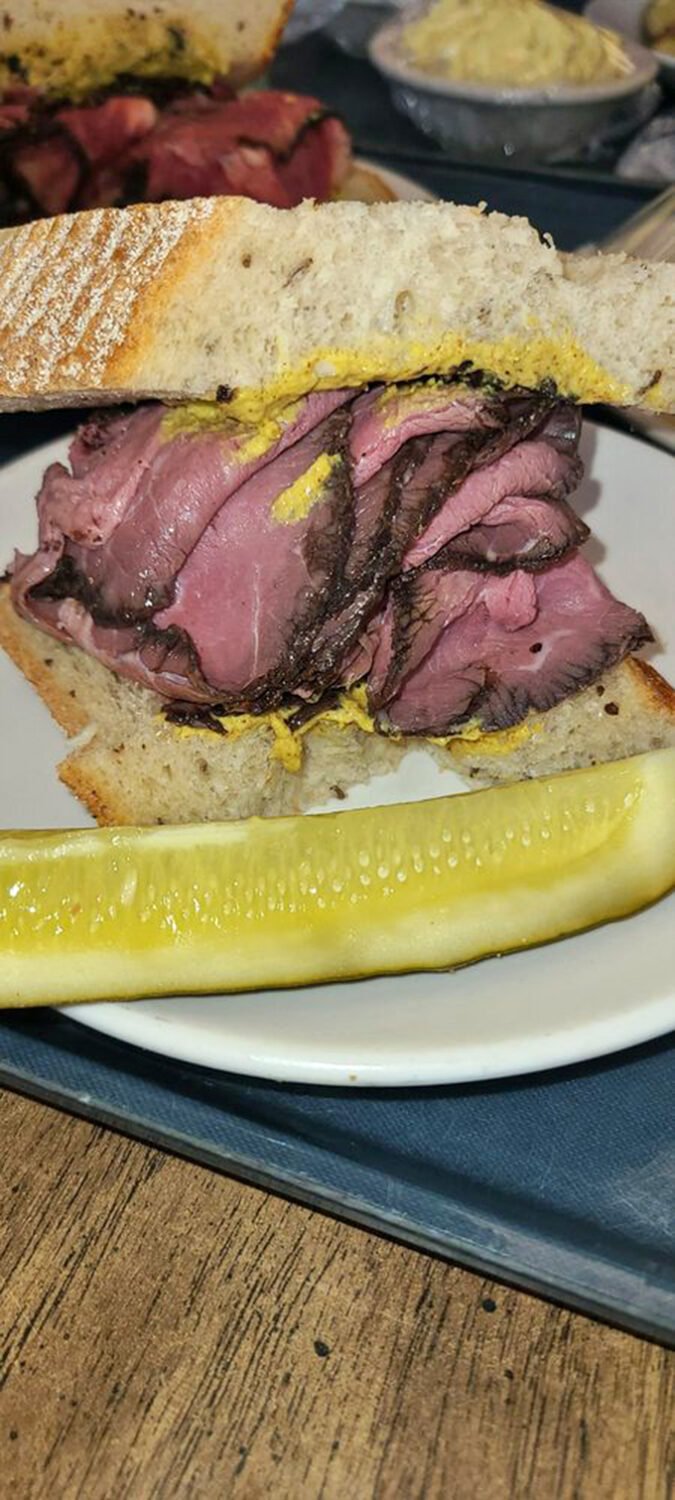 Mustard meets meat in a romance for the ages. This isn't just lunch&mdash;it's what sandwiches dream of becoming when they grow up.