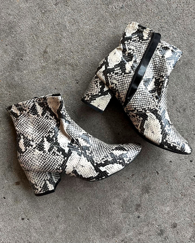 These snakeskin beauties aren't just boots&mdash;they're Nashville's version of Cinderella's glass slipper, waiting for the right fashionista to take them home.