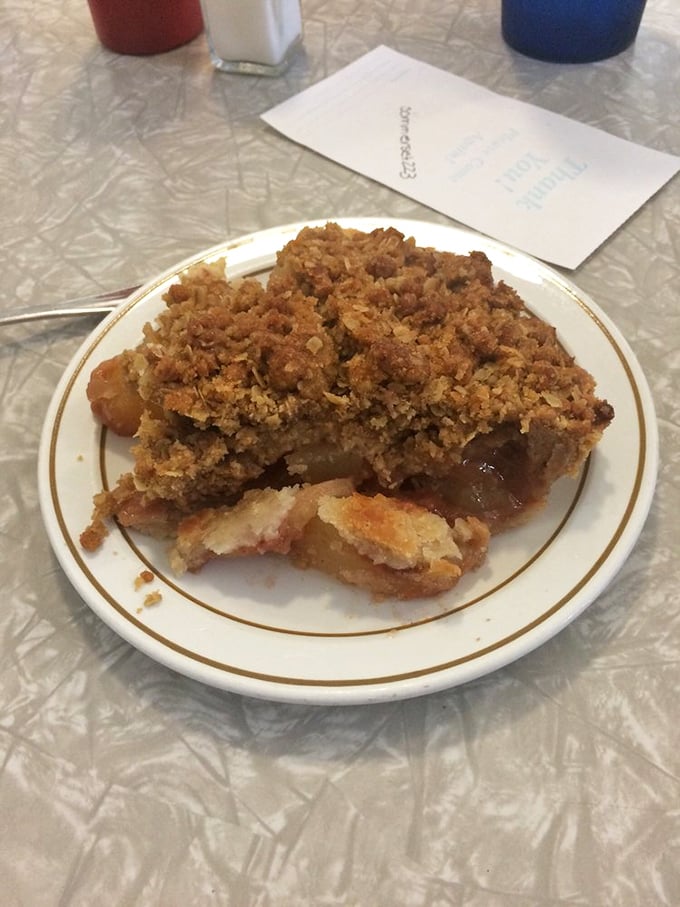 The apple crumb pie doesn't just whisper "autumn" &ndash; it belts out a full seasonal symphony with every perfectly spiced bite.