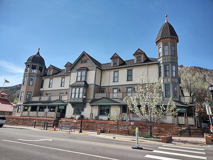 The Barker House's Victorian splendor makes you wonder if you need a time-travel permit just to walk through its doors.
