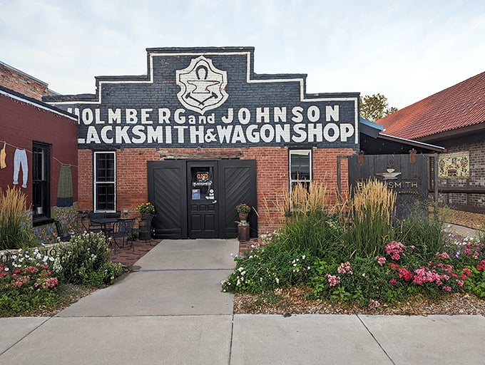 The former blacksmith shop now forges something equally essential to modern life&mdash;perfectly roasted coffee beans in a building that remembers horseshoes.