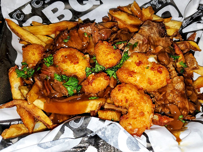 Someone had the audacity to combine golden fries, hush puppies, and tender brisket in one dish&mdash;and we should all be sending thank-you notes.