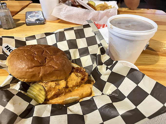 The sandwich that launched a thousand imitators. One bite of Prince's hot chicken sandwich and you'll understand why Nashville's signature dish conquered America.