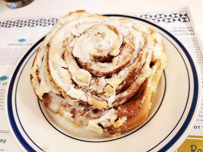 This cinnamon roll isn't just breakfast&mdash;it's an experience that makes you question why you ever settled for those airport imposters.