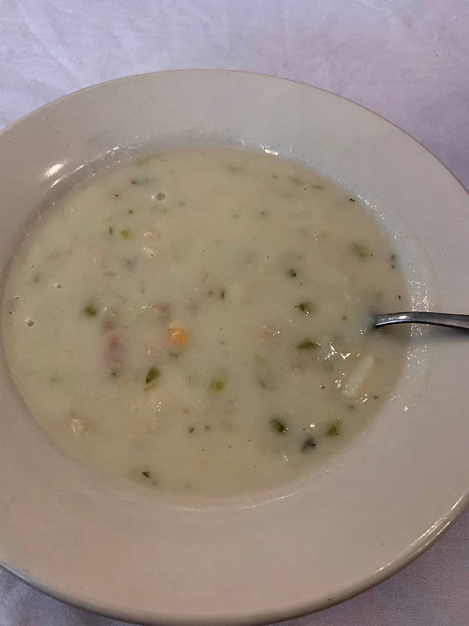 This creamy chowder isn't just soup; it's a bowl of liquid comfort that would make New England jealous of Missouri's hearty, farm-fresh interpretation.