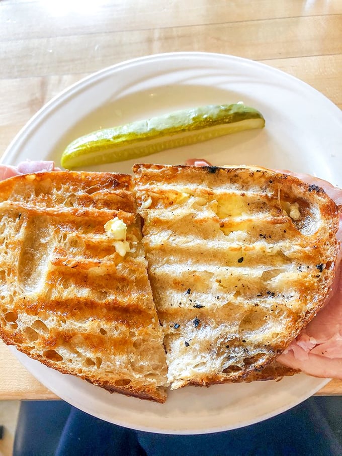 This isn't just a sandwich&mdash;it's France on a plate. The golden-brown bread makes an audible "crunch" that turns heads.
