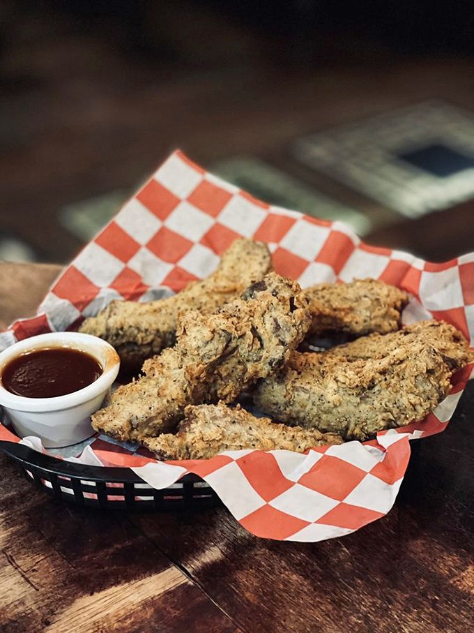 These aren't just fried pickles &ndash; they're crunchy little time machines that transport you to the county fair of your childhood dreams.