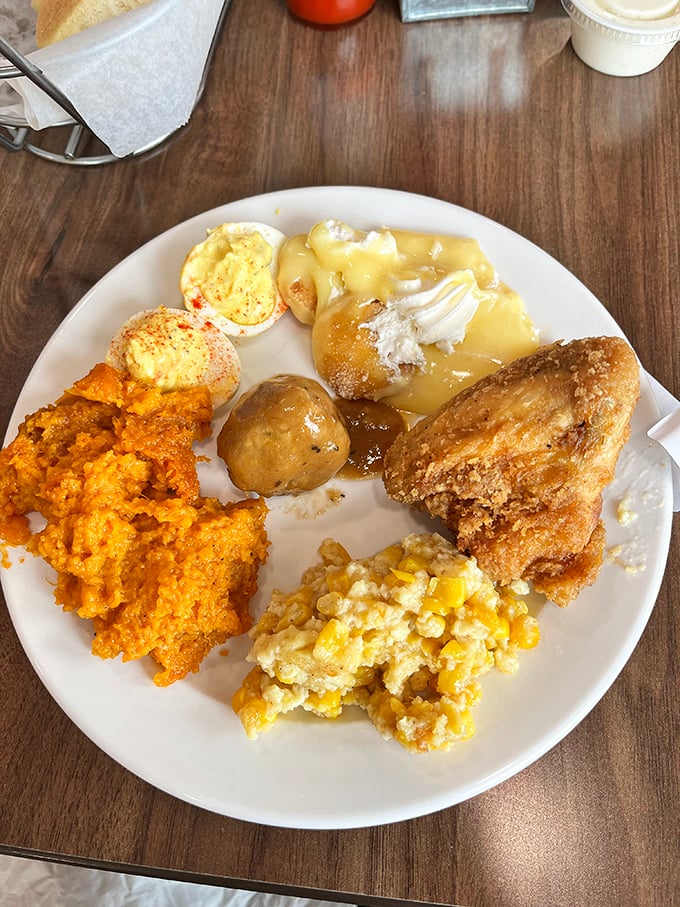 Those deviled eggs aren't just appetizers&mdash;they're little yellow pillows of culinary heritage with a paprika crown.