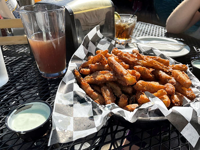 Eggplant fries: the vegetable that finally found its calling. Crispy, savory, and addictive enough to convert even the most committed eggplant skeptics.