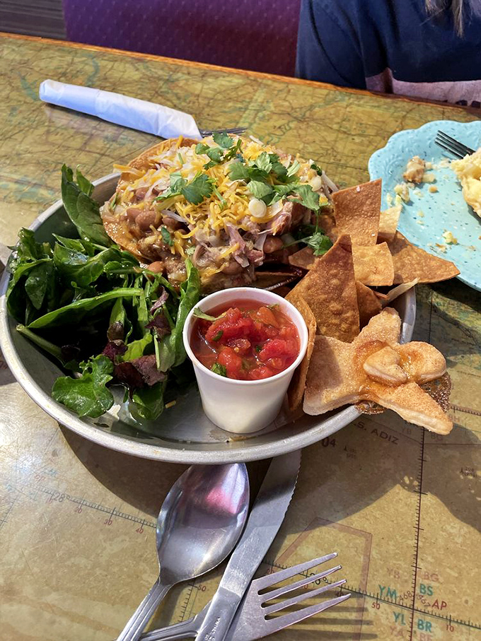 Not your grandmother's enchilada, unless your grandmother was a culinary genius who combined Mexican flavors with comfort food perfection.