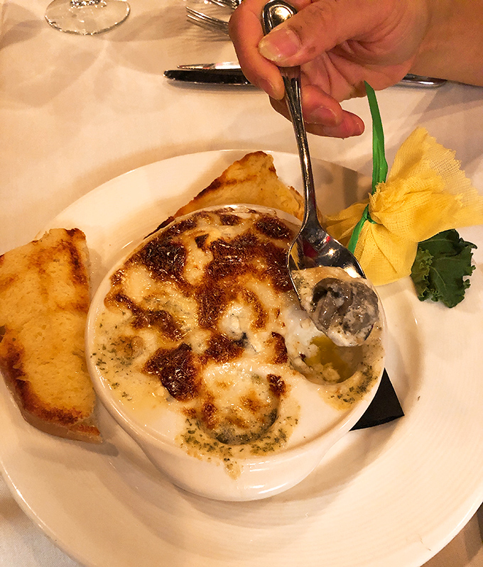 Bubbling cheese, delicate herbs, and crusty bread&mdash;this escargot dish proves that sometimes the best adventures happen at the dinner table.
